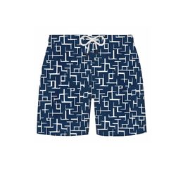 WESTMARK LONDON Board Shorts 'Geometric' male Blue size L