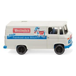 Wiking Modellauto Wiking H0 1/87 027508 MB L 406 Kastenwagen "Westmilch"- OVP NEU