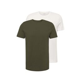 WESTMARK LONDON T-Shirt 'Daniel' Herren Gr&ouml;&szlig;e XXL gr&uuml;nmeliert / wei&szlig;