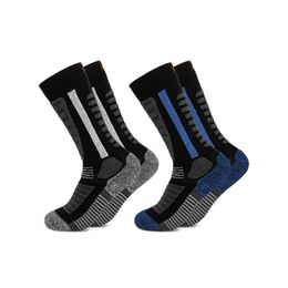 Occulto Athletic Socks 'Ski Charlie' boy Black size 35-38