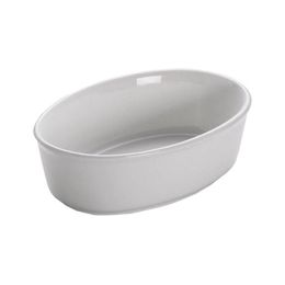 Maxwell & Williams Maxwell & Williams Auflaufform White Basics Kitchen Oval Porzellan Weiß 540 ml