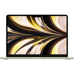 Apple Notebook "MacBook Air 13''" Notebooks Gr. 16 GB RAM 512 GB SSD, beige (polarstern) MacBook Air Pro