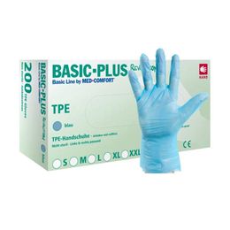 Ampri Nitril-Handschuhe Ampri Basic-Plus TPE-Handschuhe blau 200 Stk.