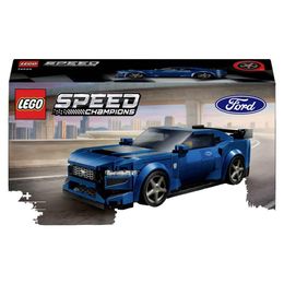 Lego® Konstruktionsspielsteine SPEED CHAMPIONS Ford Mustang Dark Horse