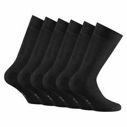 Rohner Basic Socks female Black size 39-42