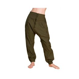 PANASIAM Wellnesshose Yogipants Typ3 Baggy Haremshose aus weicher Baumwolle bequeme Yogahose Unisex Freizeithose für Damen und Herren