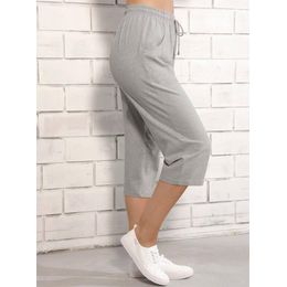 Sieh an! Jogginghose Capri-Freizeithose