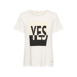 Cream Shirt 'Karen' female White size S