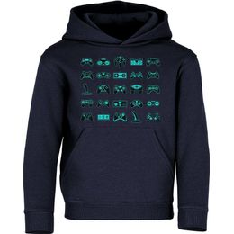 Baddery Kapuzenpullover Kinder Gamer Hoodie : Controller