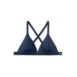 Schiesser Triangel-Bikini-Top ' Mix & Match Swim ' Damen Gr&ouml;&szlig;e 100 blau