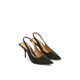 Kazar Slingpumps Damen Größe 35 schwarz