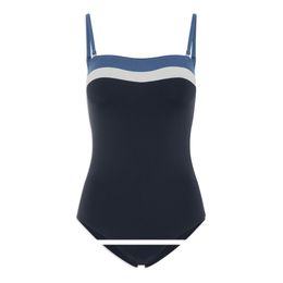 Schiesser Badeanzug ' Ocean Swim ' Damen Größe XXXL dunkelblau