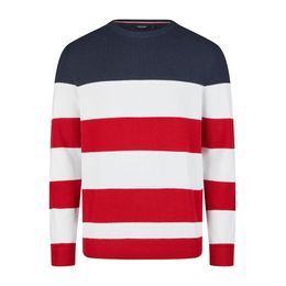 HECHTER PARIS Pullover Herren Gr&ouml;&szlig;e XXL navy / rot / wei&szlig;