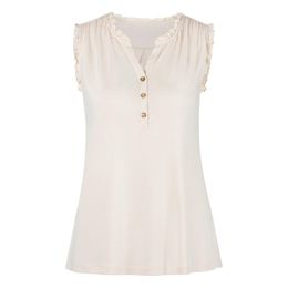 Lascana Top Damen Gr&ouml;&szlig;e XS beige