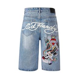 Ed Hardy Shorts Short Jeans Ed Hardy NYC Skull