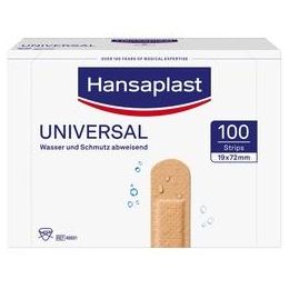 Hansaplast Universal Strips waterres.19x72 mm 100 St