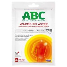 ABC Wärme-Pflaster sensitive Hansaplast med 10x14 4 St