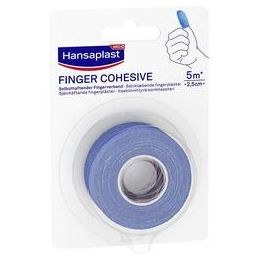 Beiersdorf Hansaplast Fingerverb.selbsthaft.2,5 cmx5 m blau 1 St