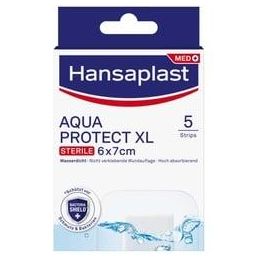 Beiersdorf Hansaplast Aqua Protect Wundverb.steril 6x7 cm 5 St