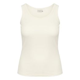 Kaffe CURVE Top 'KC Carina' Damen Gr&ouml;&szlig;e 7XL naturwei&szlig;