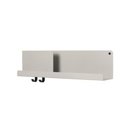 muuto - Folded Shelves 63 x 16,5 cm, grau