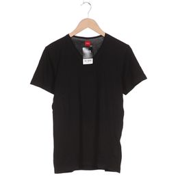 s.Oliver Herren T-Shirt, schwarz, Gr. 52