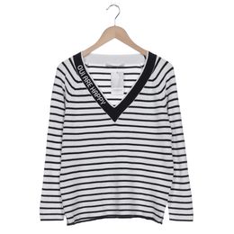 Oui Damen Pullover, weiß