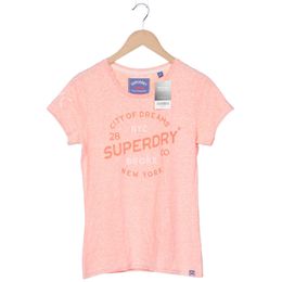 Superdry Damen T-Shirt, pink, Gr. 38