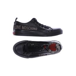 Love Moschino Damen Sneakers, schwarz
