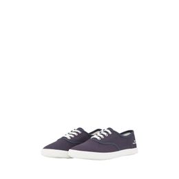 Tom Tailor Damen Basic Schnürschuhe, blau, Uni, Gr. 38