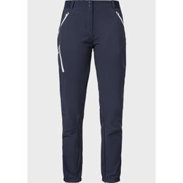 Schöffel Outdoorhose SCHÖFFEL "Pants Hochfilzen L" Gr. 34, Normalgrößen, blau (8820, blau) Damen Hosen Sporthosen