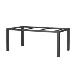 Zebra Tischgestell Alus - grau - Materialmix - 100 cm - 74 cm - Möbel Kraft
