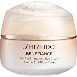 Shiseido Benefiance Wrinkle Smoothing Eye Cream nährende Augencreme zur Faltenreduzierung 15 ml
