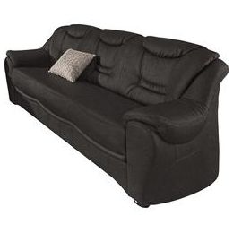 Sit & More 3-Sitzer SIT & MORE "Benson" Sofas Gr. B/H/T: 193cm x 94cm x 95cm, Luxus-Microfaser ALTARA NUBUCK, schwarz