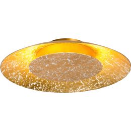Deckenleuchte Nino Leuchten "DALIA" Lampen Gr. Höhe: 7,00 cm, goldfarben (goldfarbig) Designlampe LED Deckenlampen