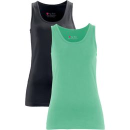 bonprix Stretch Tanktop, (2er Pack)