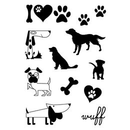 efco Stempel Hunde, 14 Stück
