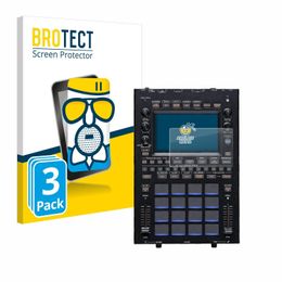 BROTECT Displayschutzglas Schutzglas für KORG KAOSS Replay, 3 Stück, Schutzfolie Display Schutz Glas Folie matt, weiß