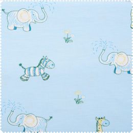 OTTO Stoff Zootiere, 150 cm breit, Meterware, blau