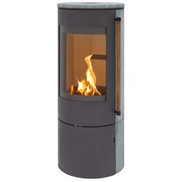 H&M Germany Kaminofen EVO 2.1 Naturstein-Titan, 7 kW, Zeitbrand