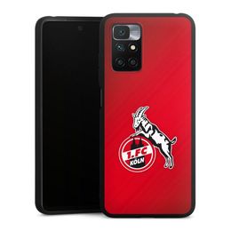 DeinDesign Handyhülle 1. FC Köln Offizielles Lizenzprodukt EffZeh 1. FC Köln rot, Xiaomi Redmi 10 2022 Silikon Hülle Premium Case Handy Schutzhülle