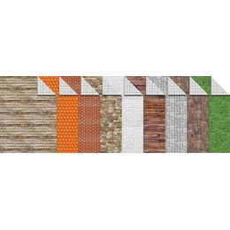 Ursus - Ludwig Bähr Motivpapier Modellbau, 9 Blatt