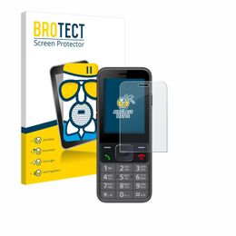 BROTECT Displayschutzglas Schutzglas für Panasonic KX-TF200, Schutzfolie Display Schutz Glas Folie matt, weiß