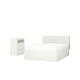 IKEA BRIMNES Schlafzimmermöbel 2er-Set