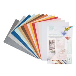 Folia Designpapier Perlmutt, 13 Blatt