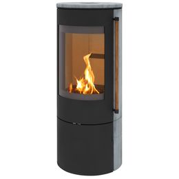 H&M Germany Kaminofen EVO 2.1 Naturstein-schwarz, 7 kW, Zeitbrand