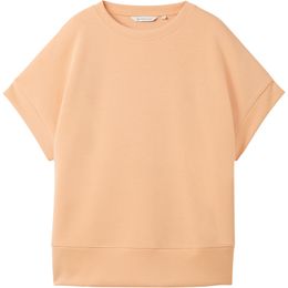 Tom Tailor T-Shirt, Loose Fit, für Damen, orange, M