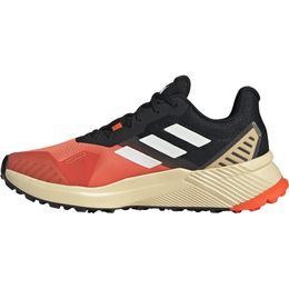 Adidas Trailrunningschuhe "Terrex Soulstride", rutschfest, atmungsaktiv, für Herren, rot, 44