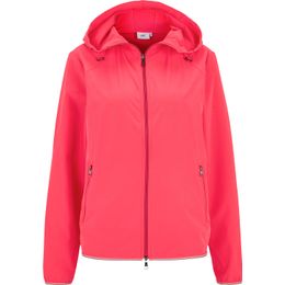 Joy Sportswear Trainingsjacke "Lavinia", Kapuze, Zwei-Wege-Reißverschluss, für Damen, rot, 44