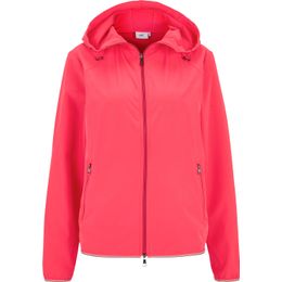 Joy Sportswear Trainingsjacke "Lavinia", Kapuze, Zwei-Wege-Reißverschluss, für Damen, rot, 42